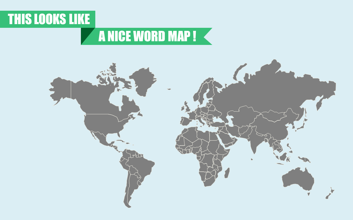 Here s A Beautiful Editable World Map For PowerPoint Free 