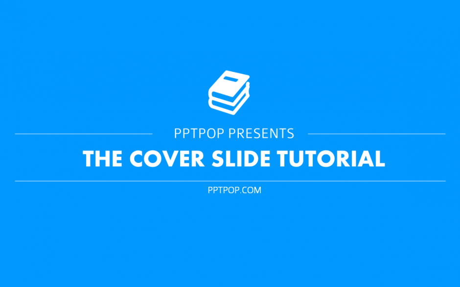 How to Design PowerPoint Cover Slides (With Icons)