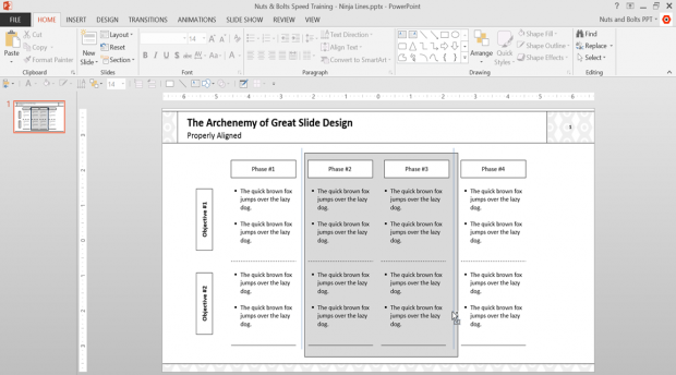 How To Align Objects in PowerPoint