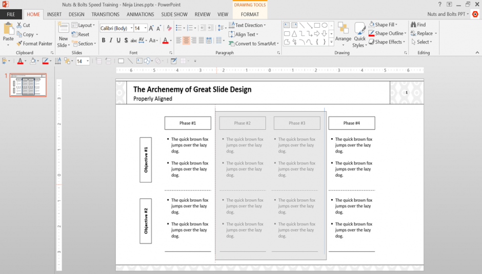 How To Align Objects in PowerPoint