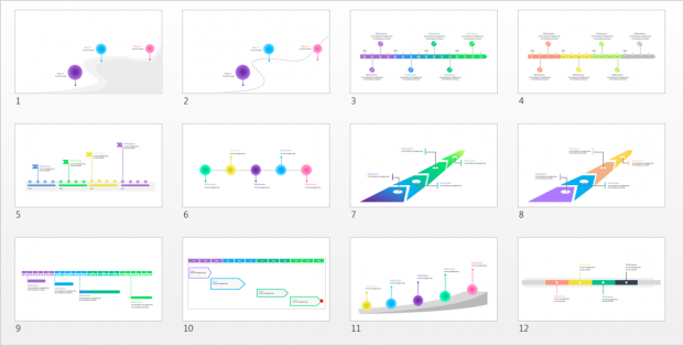 A Beautiful, Editable PowerPoint Timeline Template (Free)