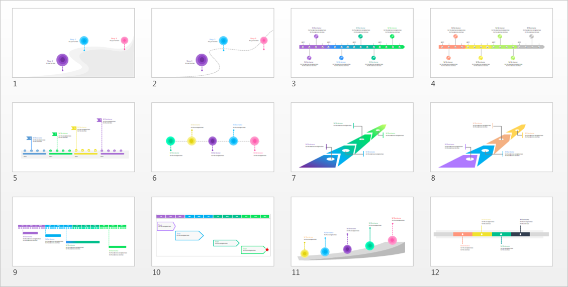 A Beautiful, Editable PowerPoint Timeline Template (Free)