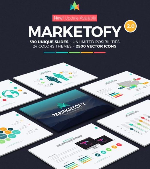 Marketofy - Ultimate PowerPoint Template by slidefusion 1 - PPTPOP