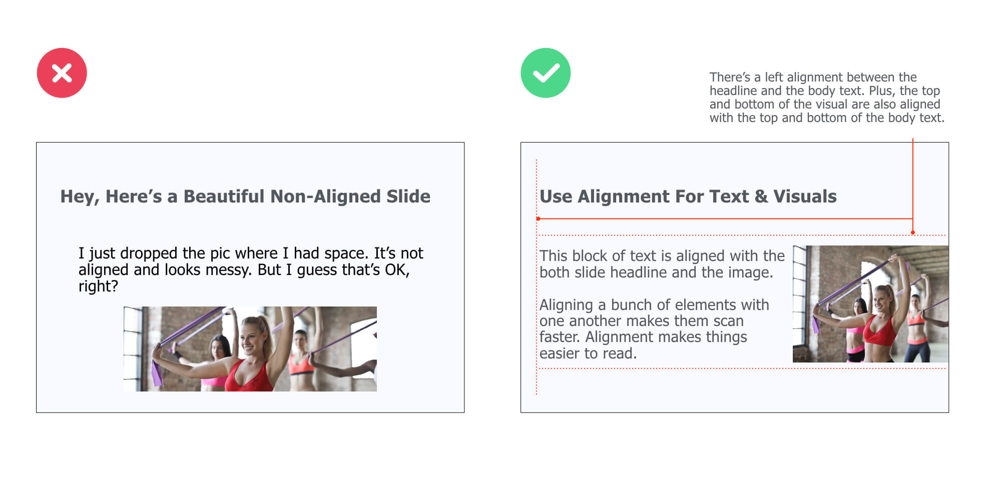 Use Alignment - PPTPOP Use Alignment - PPTPOP